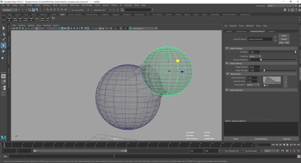 Maya C++ / Python API: Collision Deformer – NAZMI YAZICI – SENIOR RIGGING TD